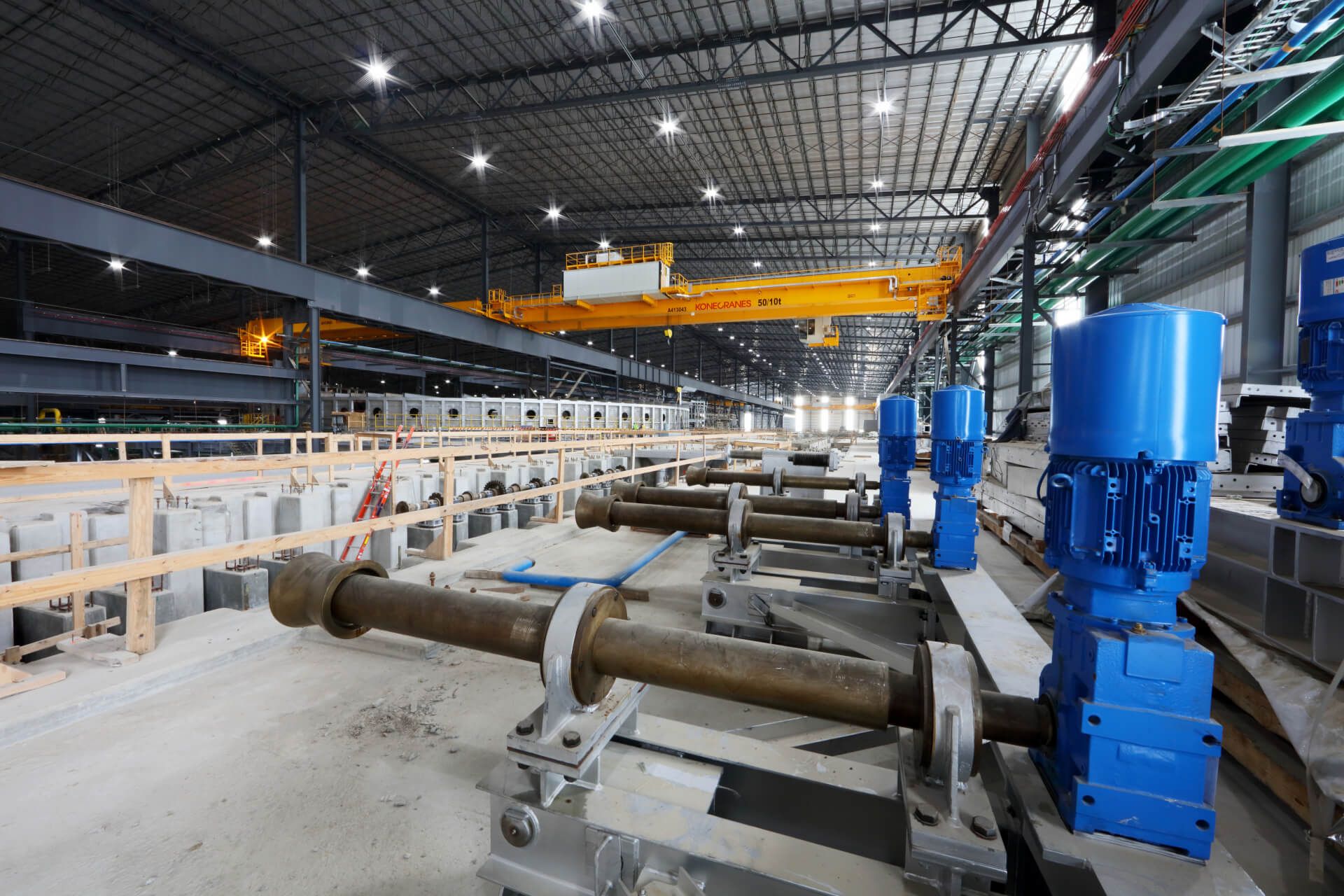 Pipe Rolling and Finishing Mill - Yates Construction