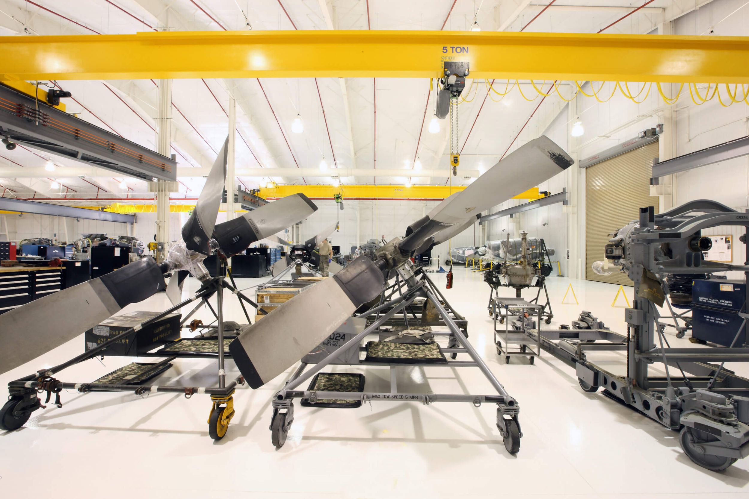 SOF Engine Maintenance and Storage Facility - Yates Construction