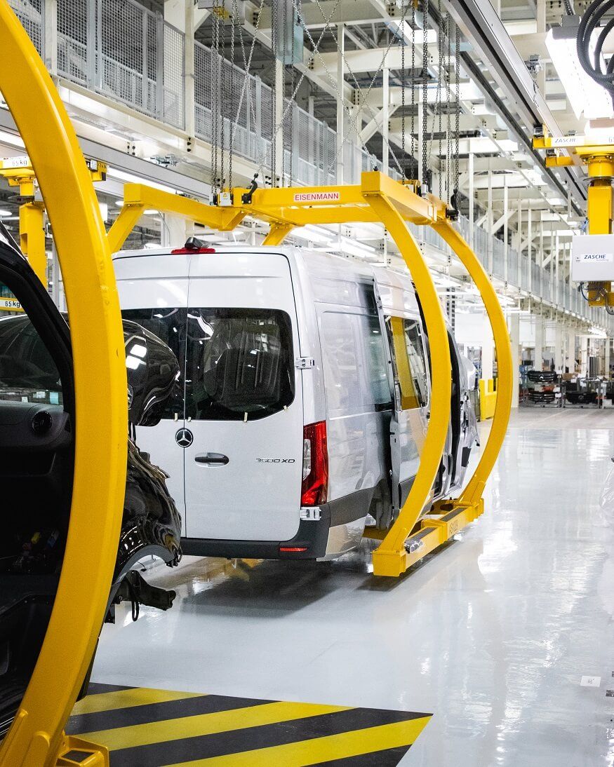 Mercedes-Benz Sprinter Van Manufacturing Facility - Yates Construction